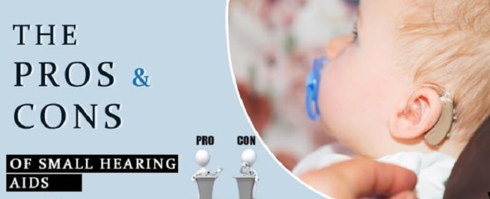 The Pros and Cons of Small Hearing Aids - Sound Health Doctor